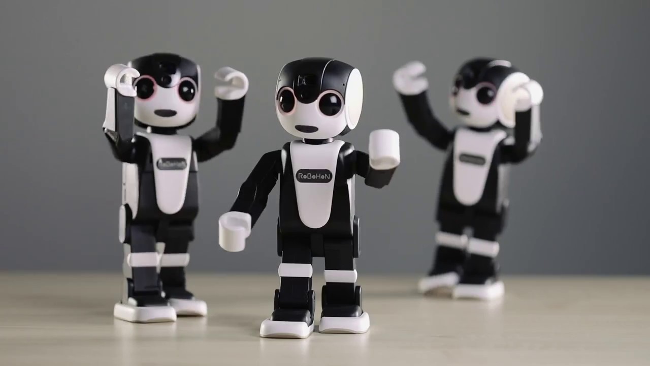Sharp dévoile la 2ème génération de robots Smartphone avec RoBoHon ...