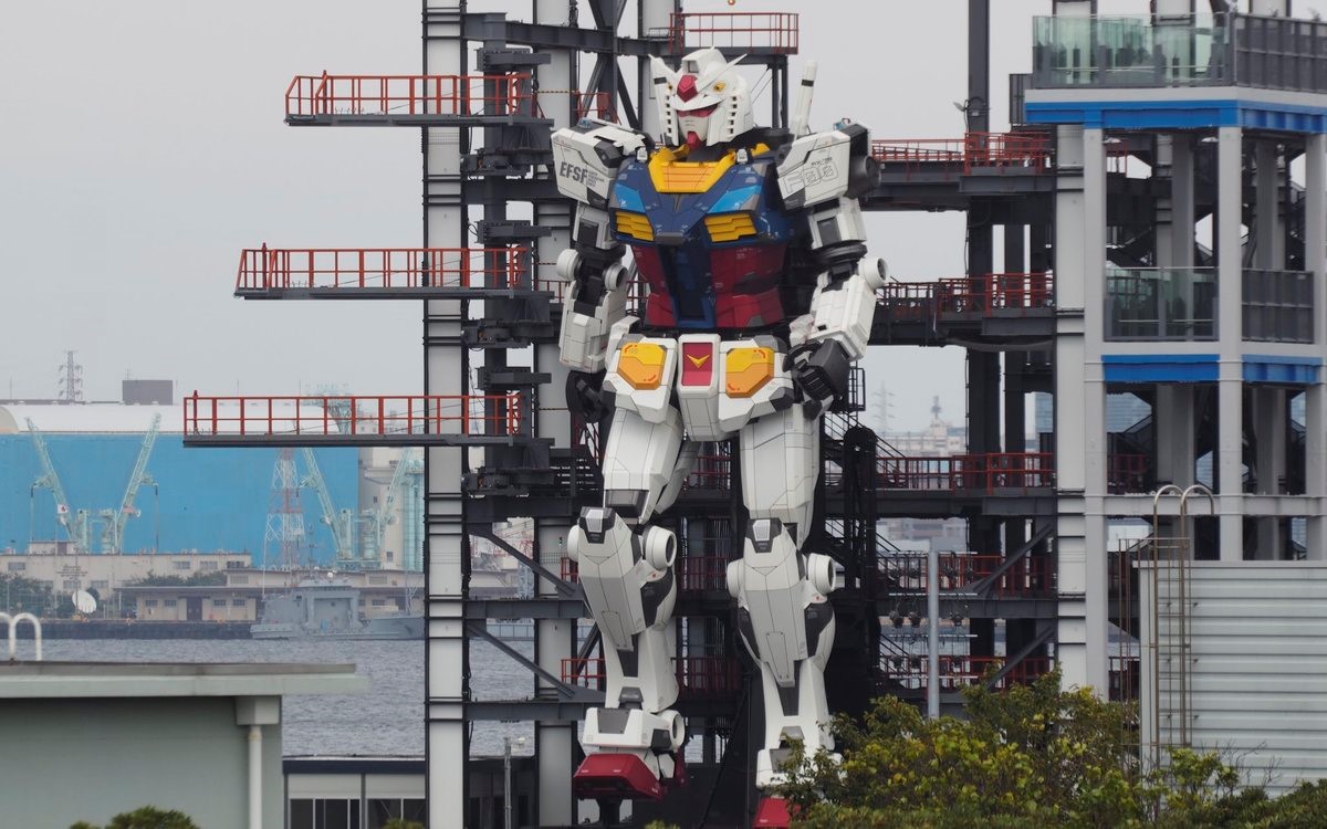 Japon : le robot géant Gundam a fait ses premiers pas - MarketinGeek